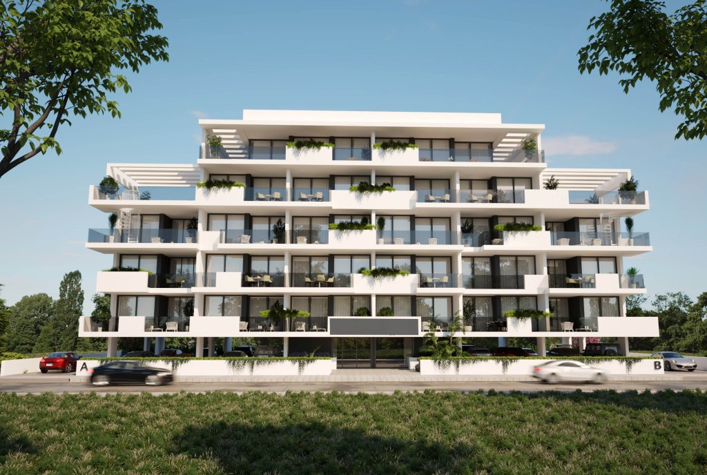 2 Bedroom Apartment with Roof Garden in Central Larnaca
